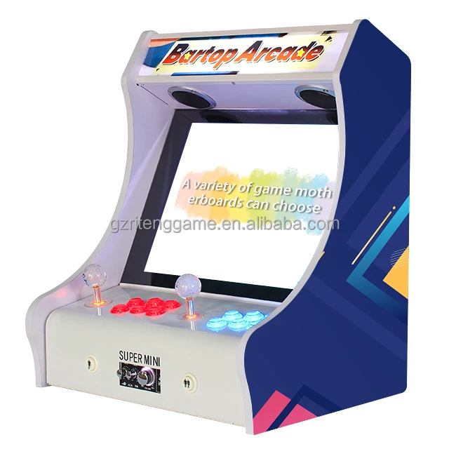 Classic Retro 19 Inch Joystick Bar Top Arcade Game Cabinet