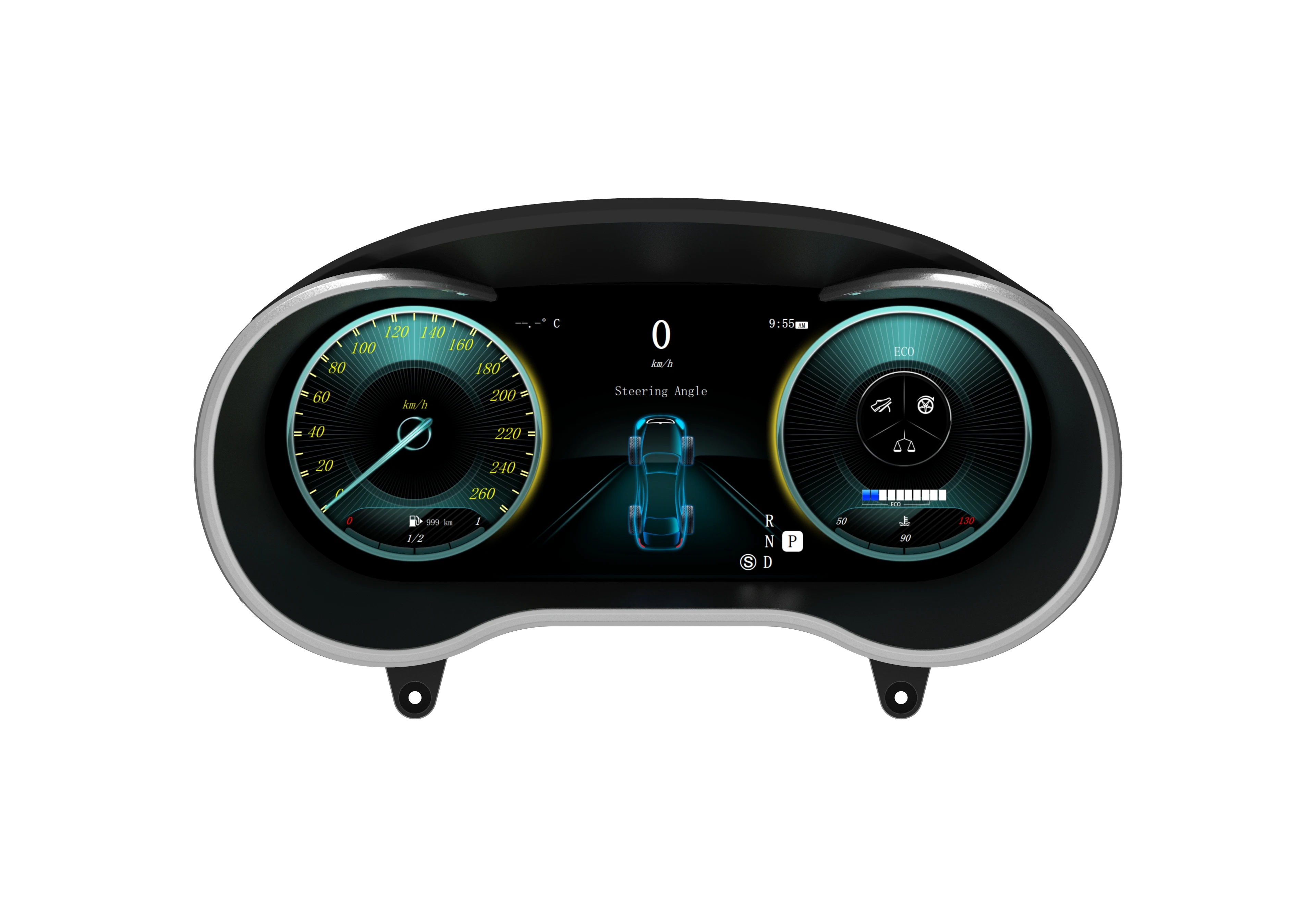 Lcd Digital Dashboard Panel For Mercedes-benz C/glc W205 2015-2018 ...