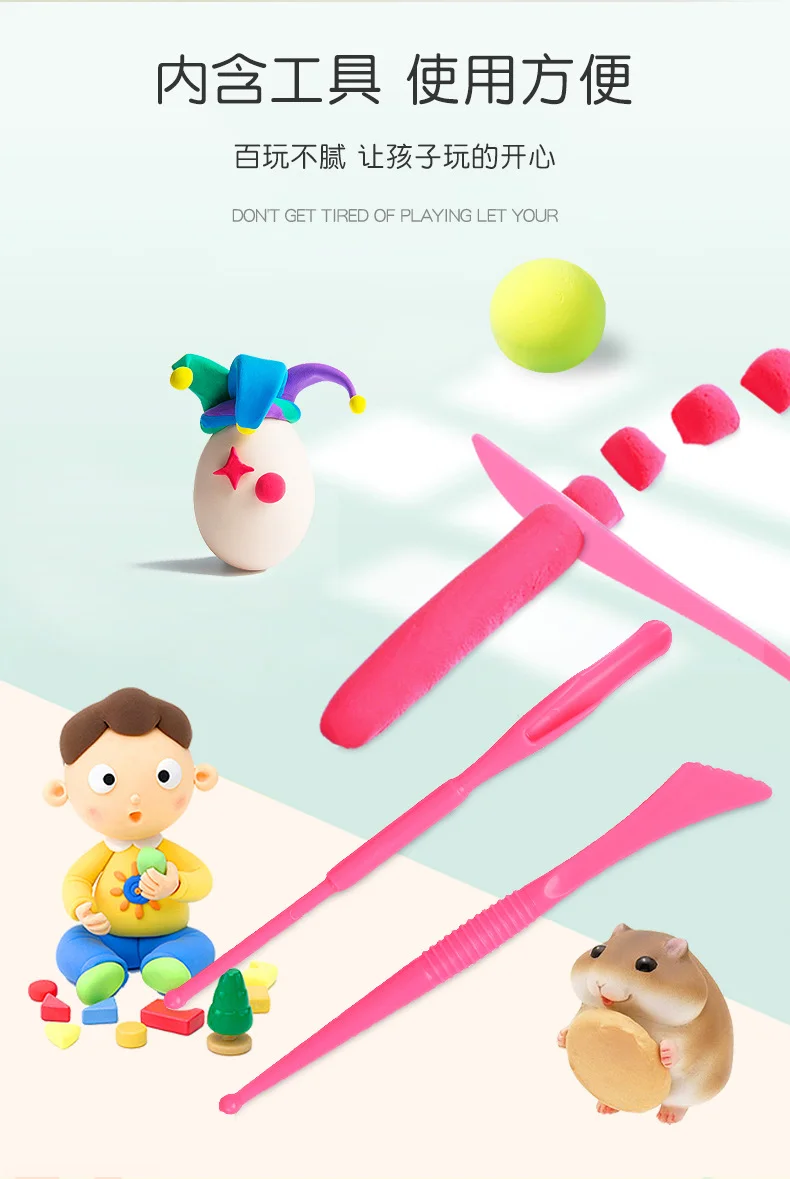 36 Colors Plasticine Modeling Clay Air Dry Diy Ultra Light Clay,Soft ...