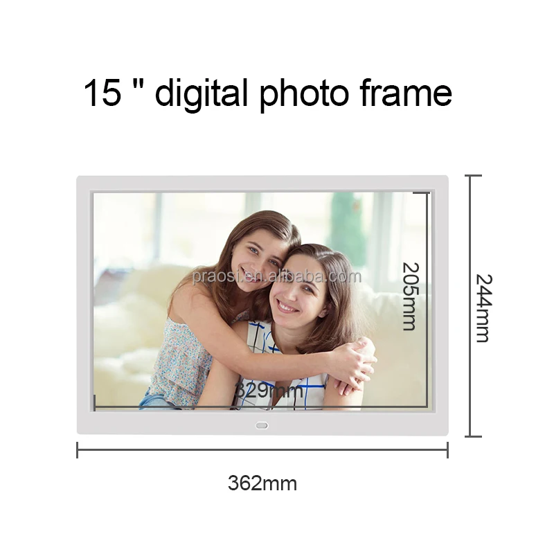 Alibaba.com: 15 inch digital picture frame, HD 1080P video, USB SD card ...
