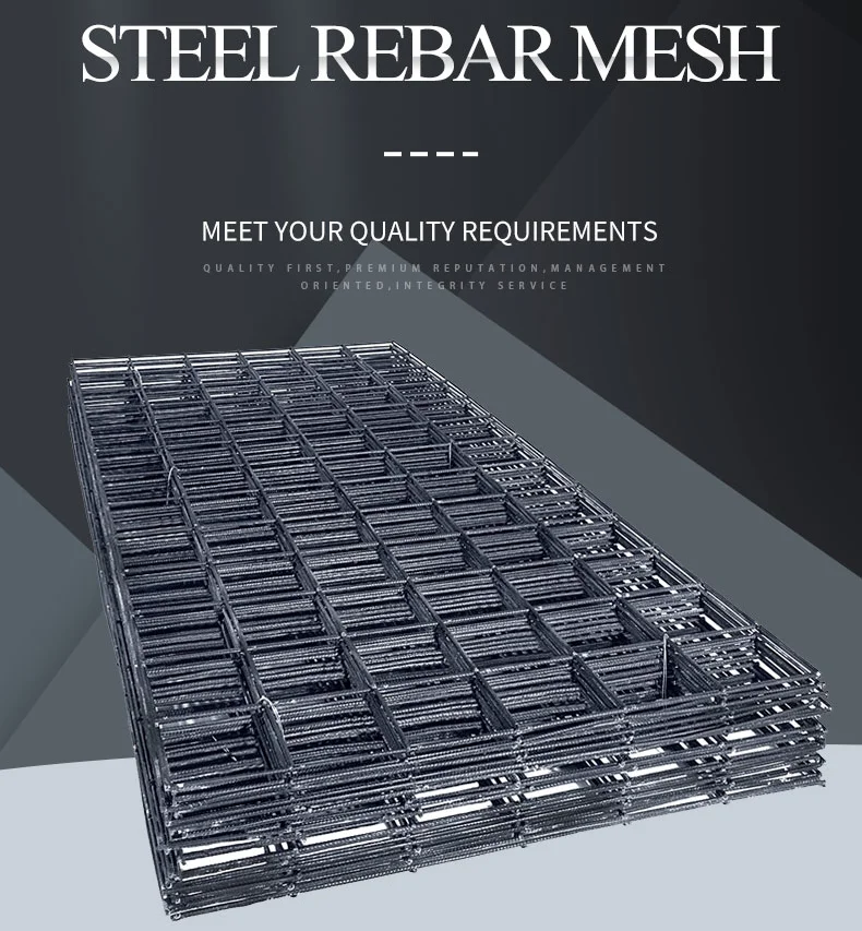 Reinforcing Rebar Welded Wire Mesh/welded Steel Mesh 4mm-14mm For ...