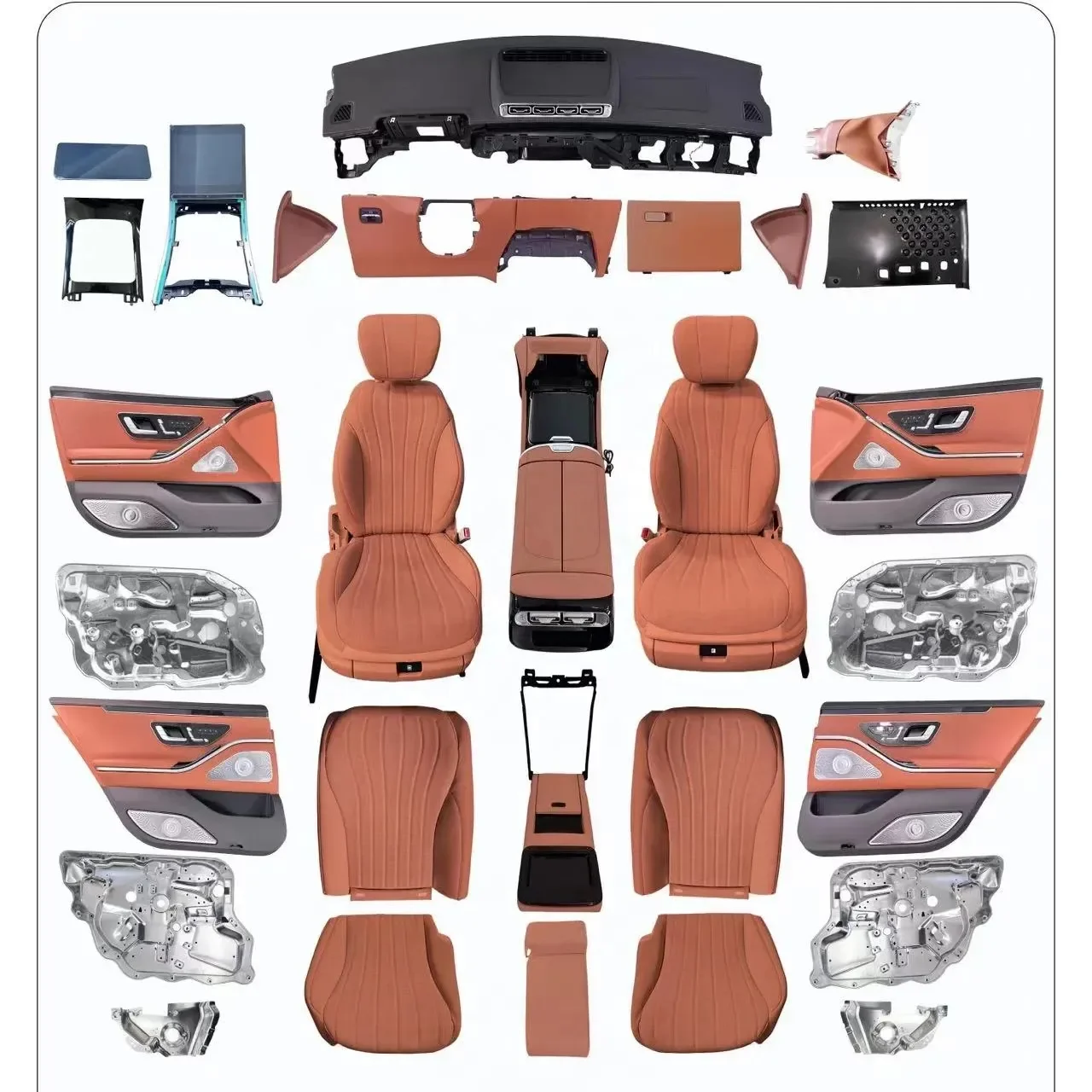 Upgrade W221 S-Class Interior to W223 with Luxury Kit