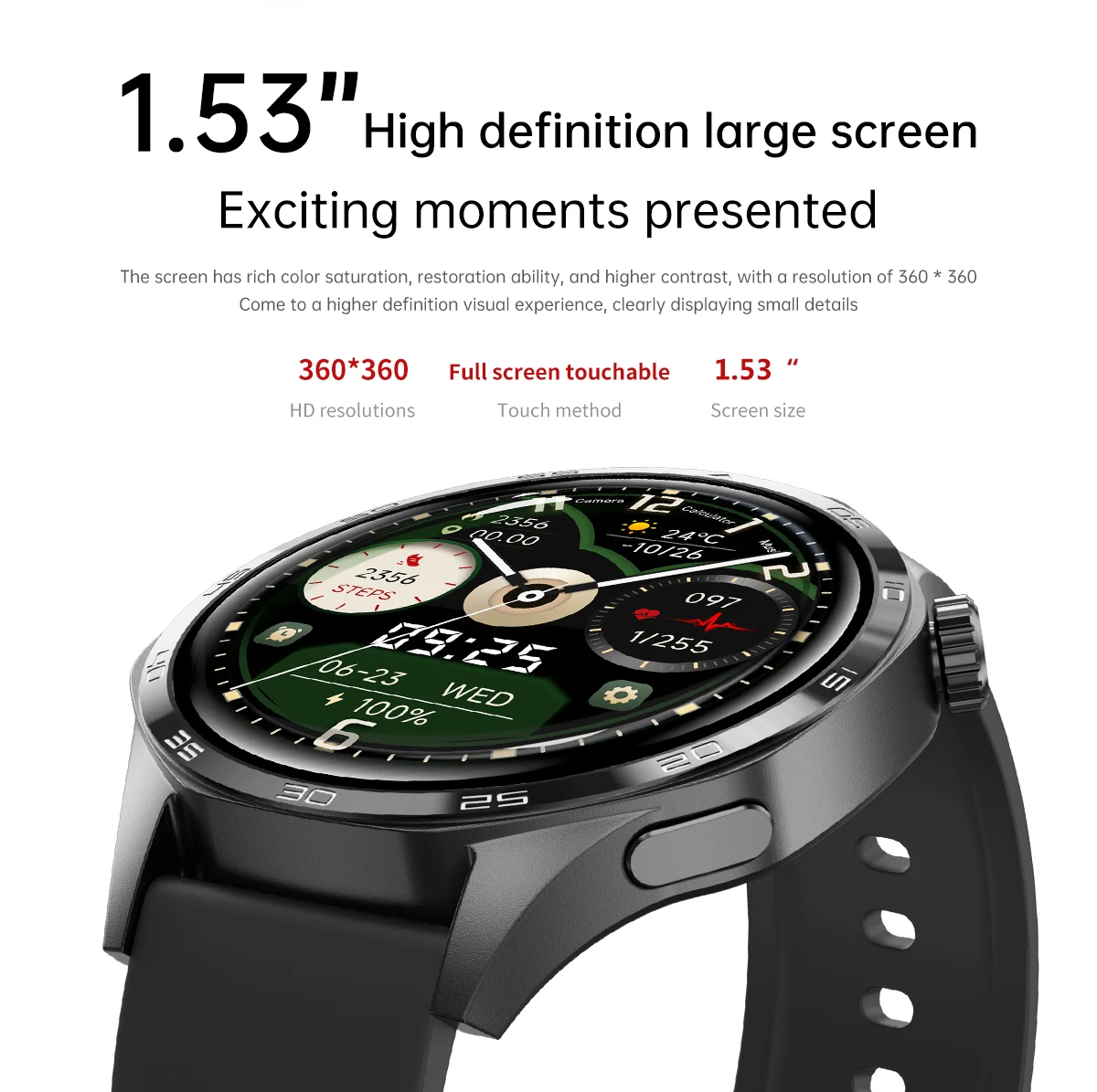 GT5 Pro Smart Watch - Advanced Features & Stylish Design