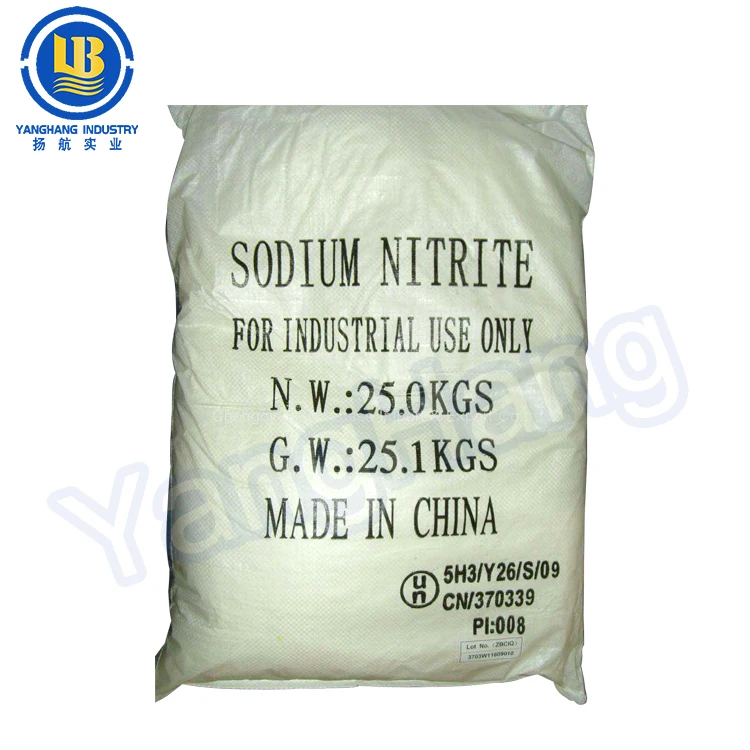 Industrial Salt Sodium Nitrite Used As Manufacturing Potassium Nitrate ...