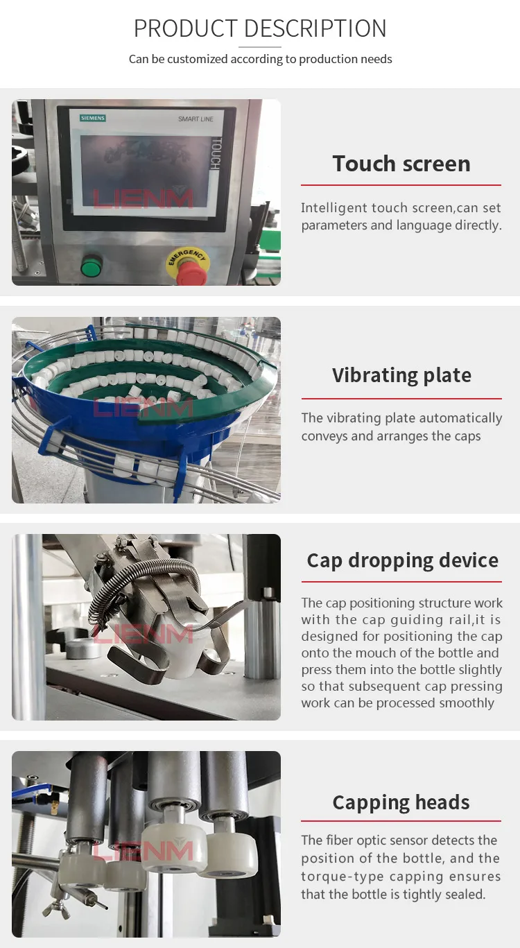 New Style Automatic Vacuum Jar Capping Machine - Easy to Operate