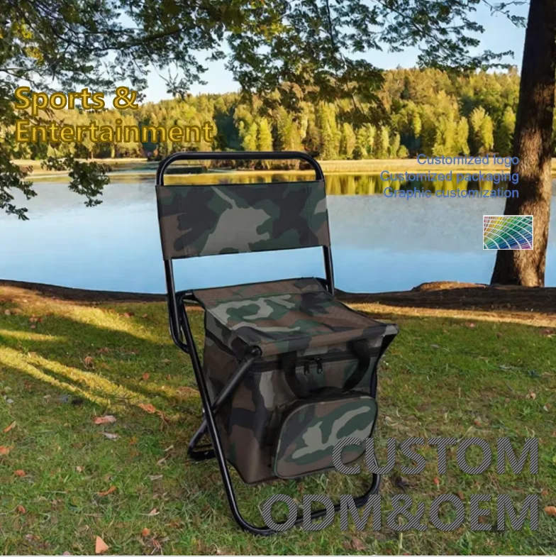 Wholesale Modern 3-in-1 Portable Outdoor Folding Ice Pack Chair Cooler ...
