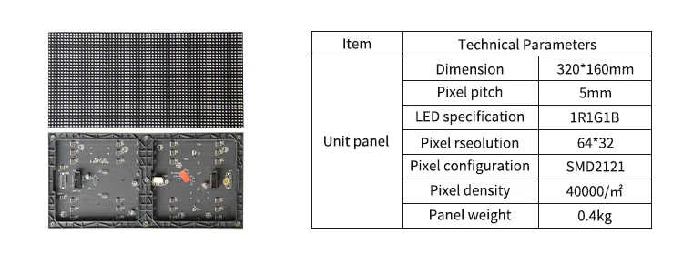 P5 Indoor LED Display Module - High Quality & Affordable