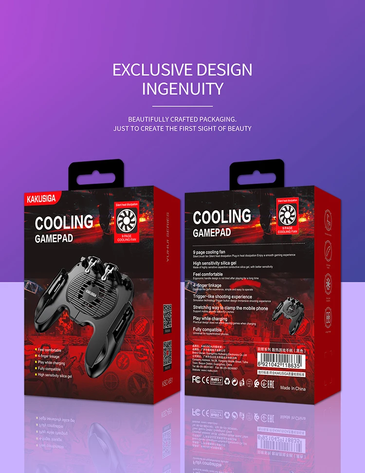 KAKUSIGA Pubg Controller - Enhance Mobile Gaming Experience