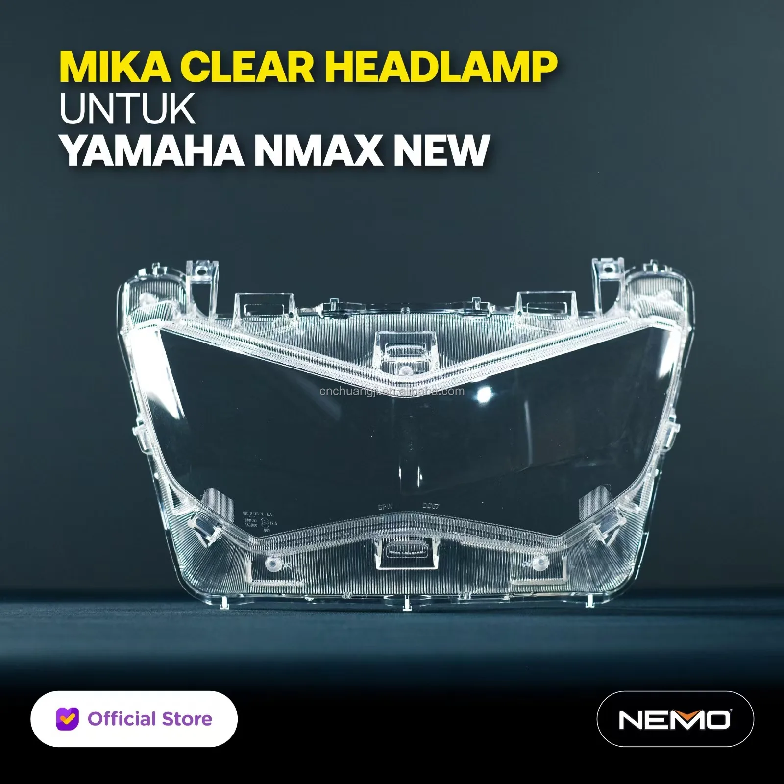 Yamaha NMAX 155 Headlight Cover - Professional Upgrade