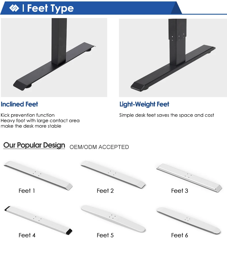 2DF3 Electric Smart Table - Ergonomic Height Adjustable Desk