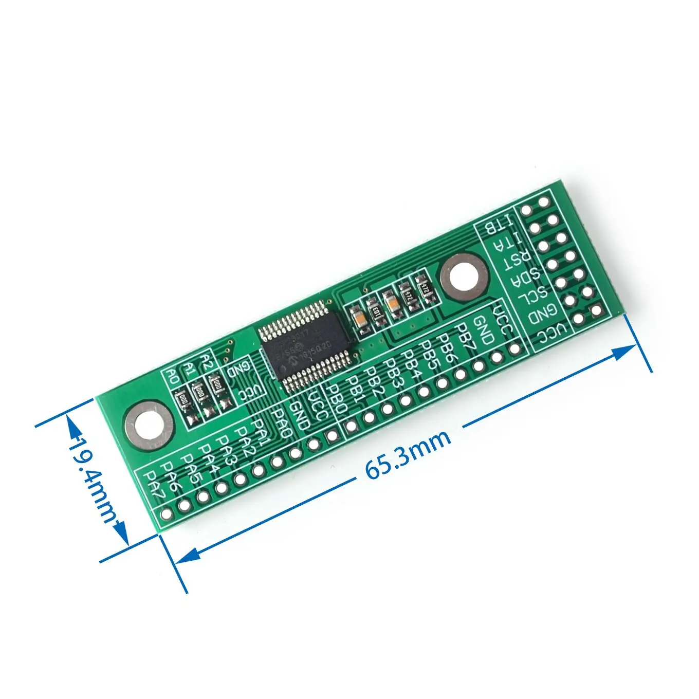 Pcba Mcp23017 I2c Interface 16bit I/o Extension Module Pin Board Iic To ...