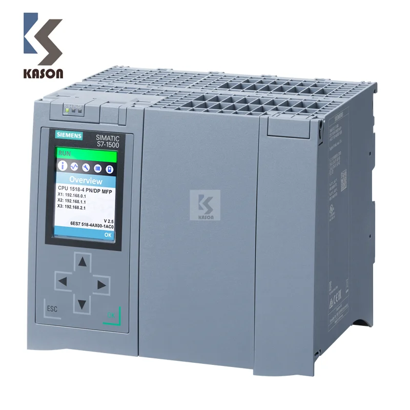 SIEMENS SIMATIC PLC 6ES7 518-4AX00-1AC0 SIMATIC S7-1500 CPU 1518-4 PN ...