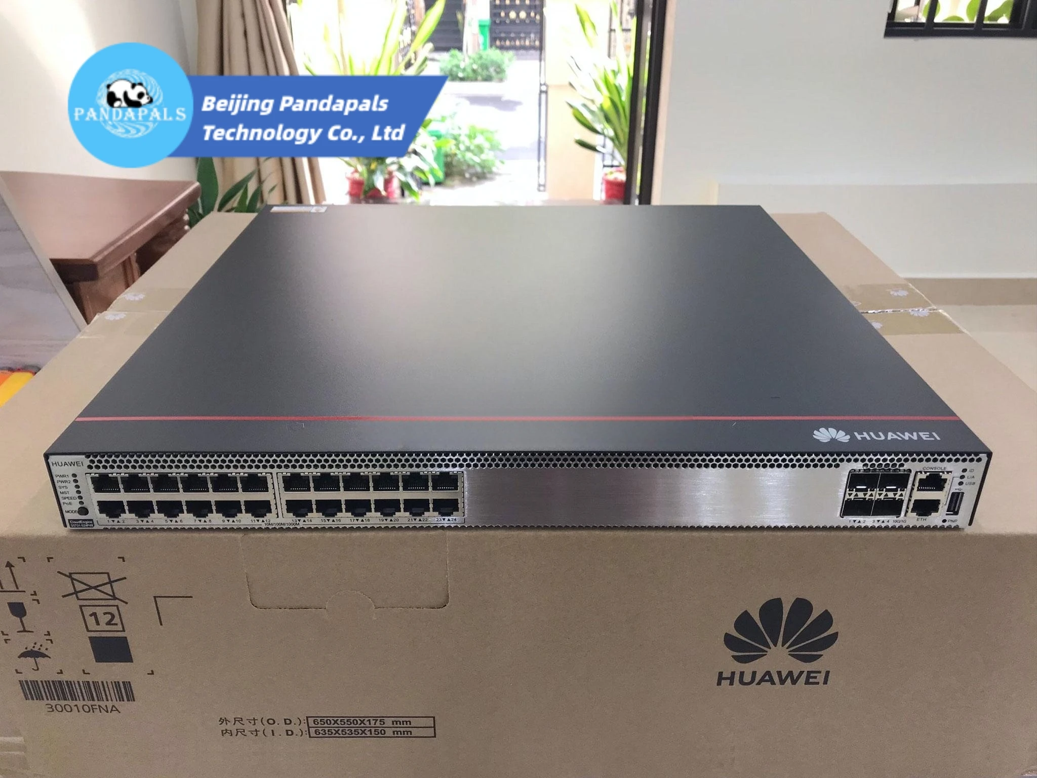 Original New Huawei S5731-s24t4x 24*10/100/1000base-t Ports Aggregation ...