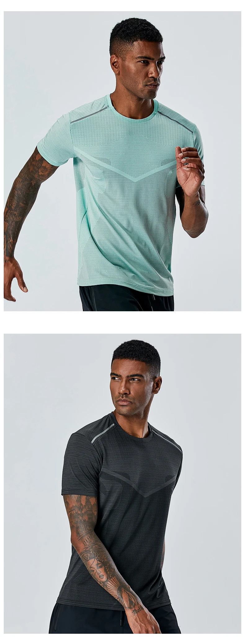 Men's Quick Drying T-Shirts for Gym and Sports Training