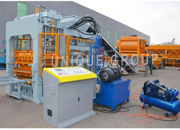 Concrete Machinery Automatic Concrete Foam Block Making Machine 8-15 ...