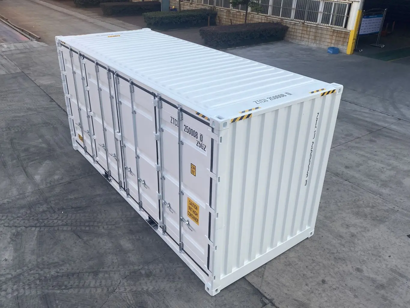 20ft High Cube One Side Fully Opened (270 Degree) Container