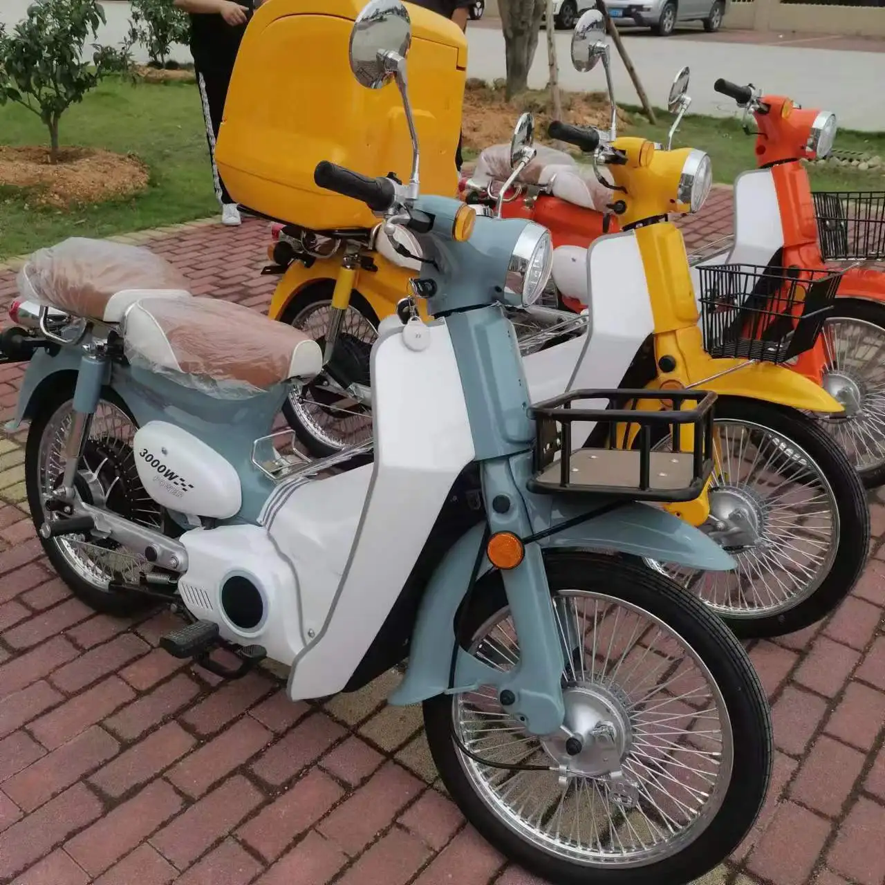 New Design Electric Cub Motorcycles Eec Coc Ev- Super Cub Take Away ...