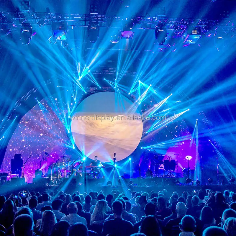 Customized Creative Spherical Shape Indoor Round Led Display Module P2 ...