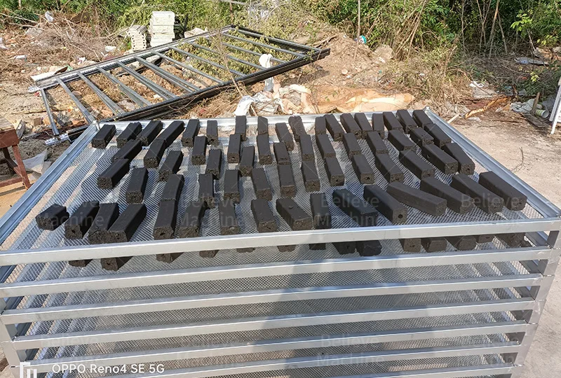 Compressed BBQ Shisha Charcoal Making Machine - Efficient