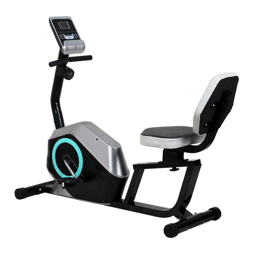 Home Magnetic Exercise Bike Unisex Recumbent Horizontal Physical ...