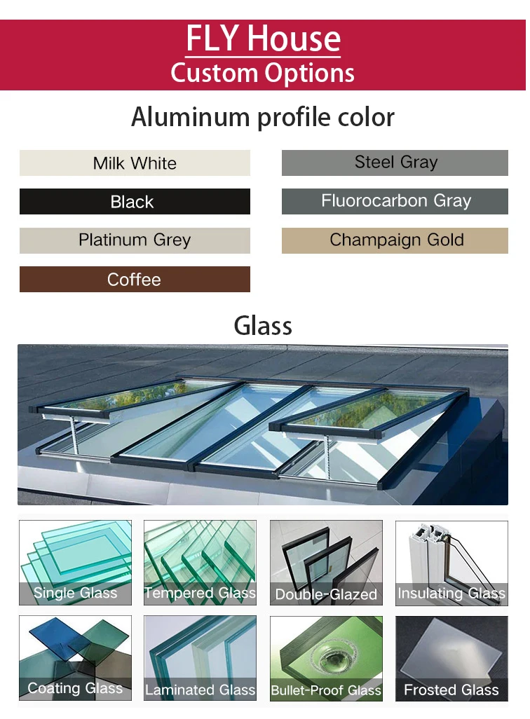 Aluminum Skylight Frames - Durable and Stylish Solutions