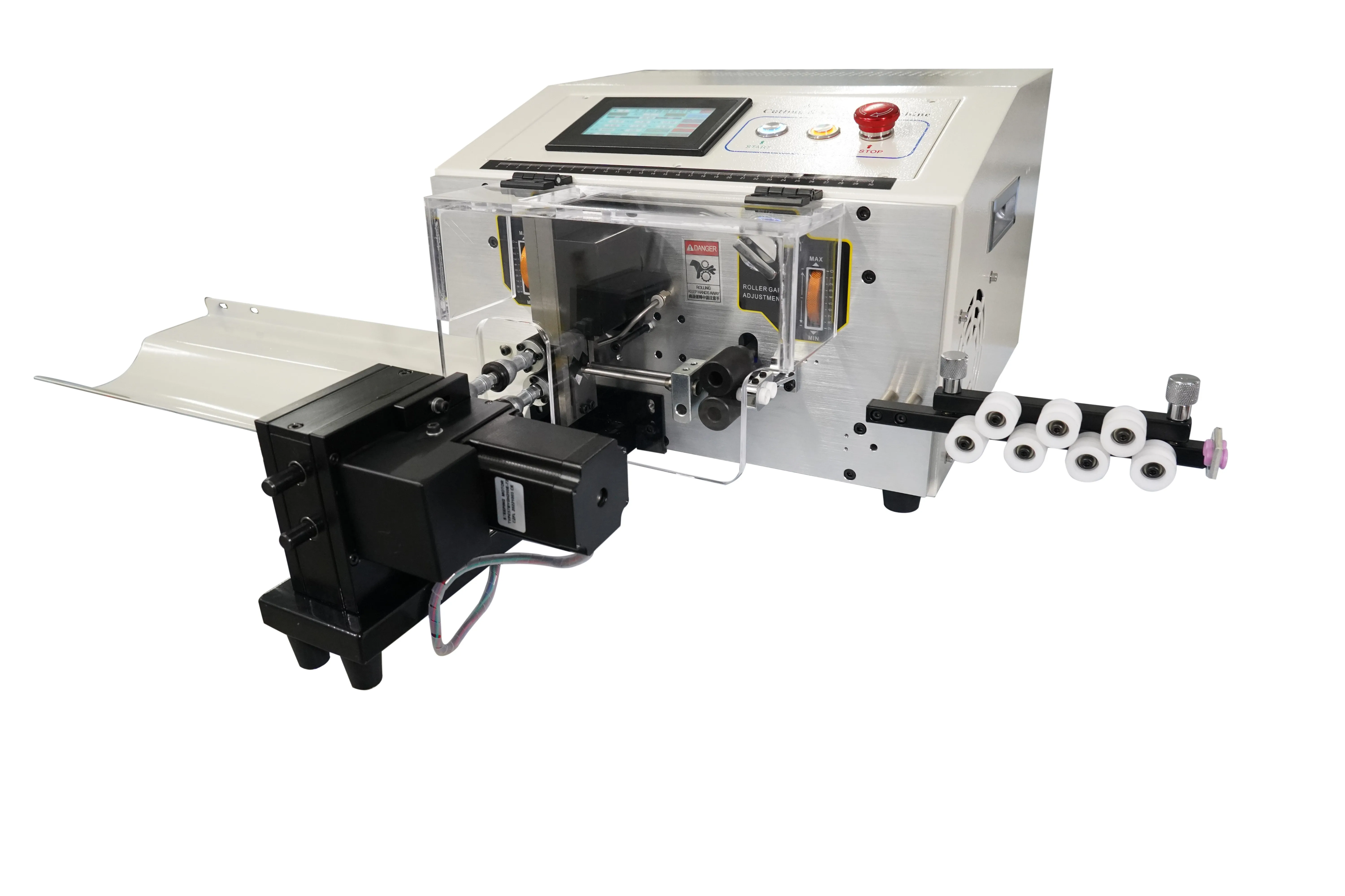 High Performance Automatic Cable Peel Stripper Termination Wire Harness ...