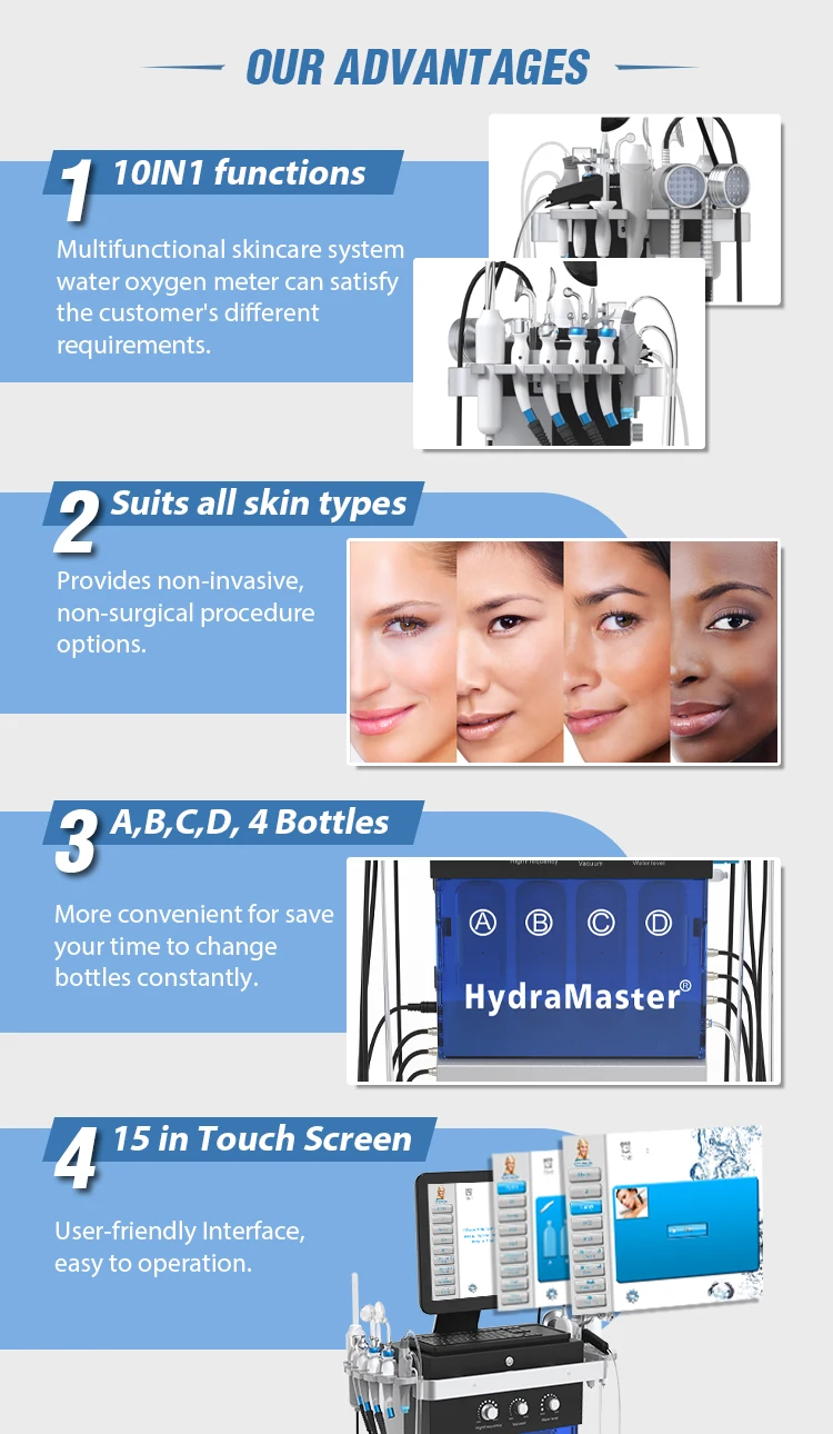 2023 Micro Current Co2 Bubble Oxgen Latest Oxylight Facial Cleaning ...