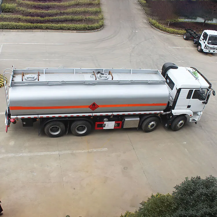 Shacman Tanker Truck Fuel 23m3 Diesel Fuel Tanker Truck Price 6mm Thick ...