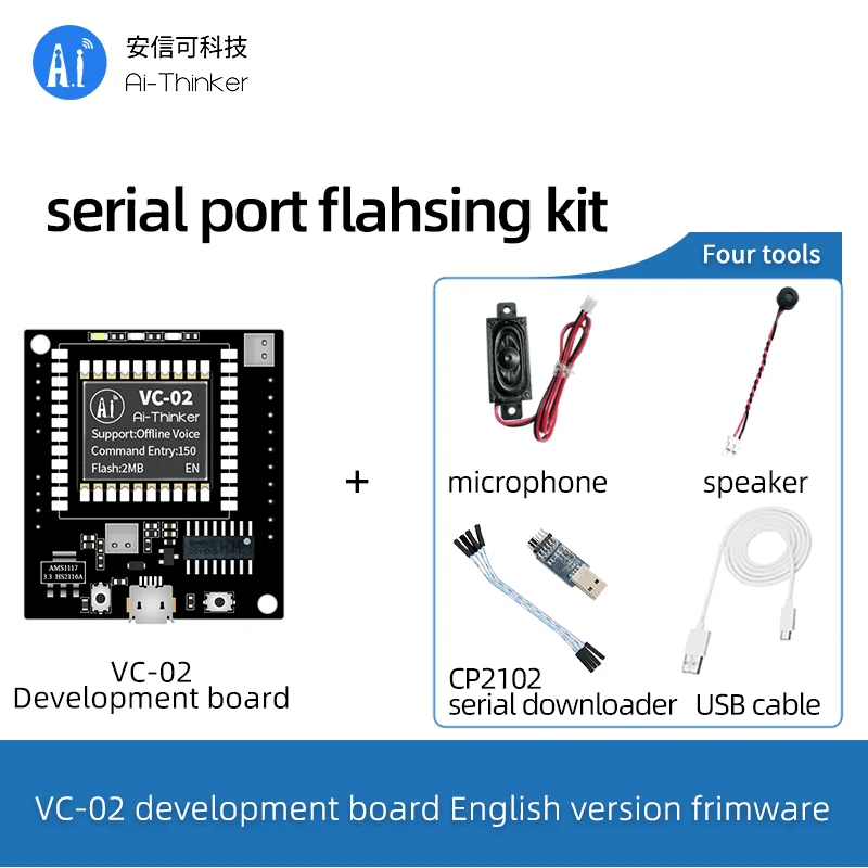 Ai-thinker Vc-02-Kit - Offline Speech Recognition for Smart Home