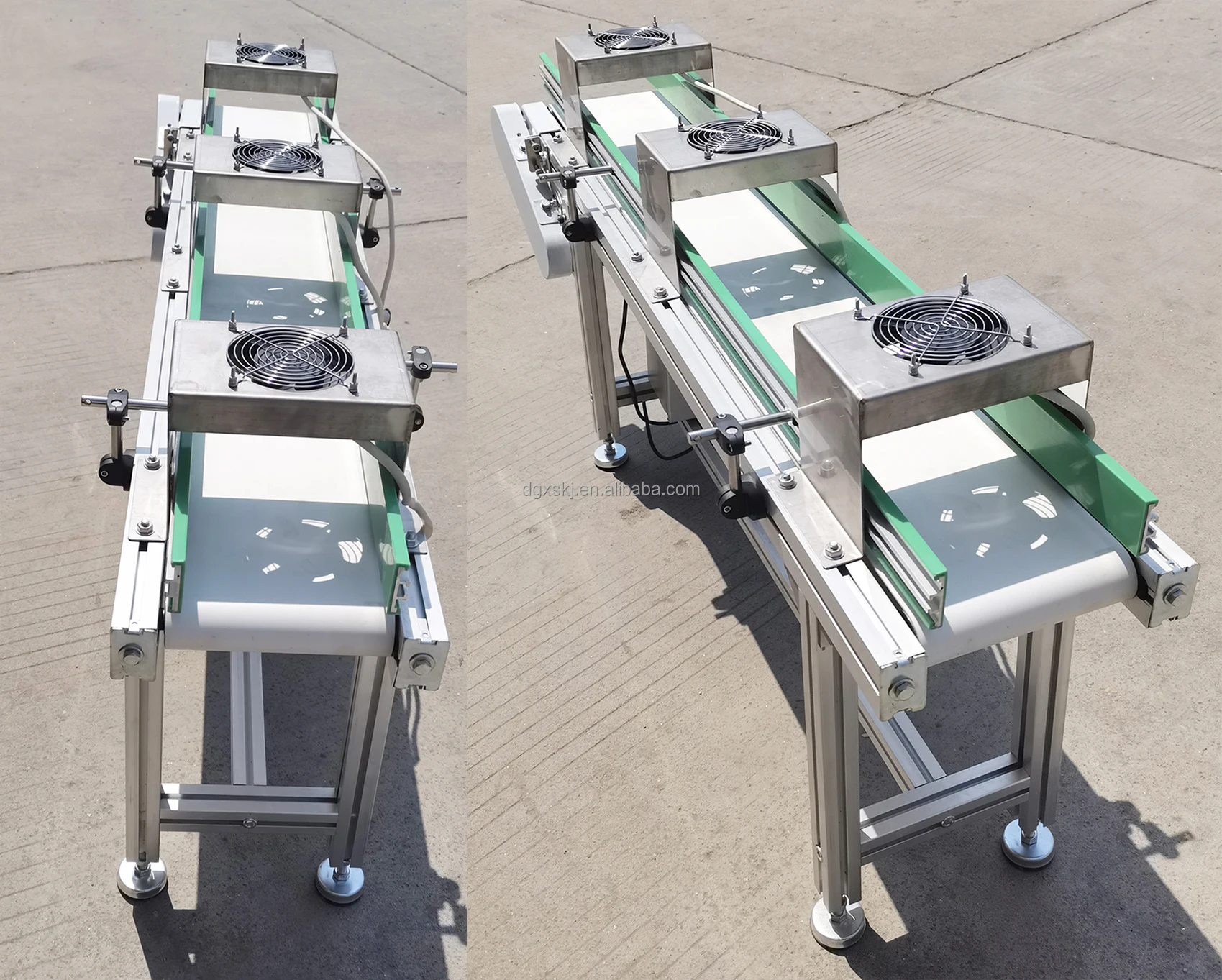 OEM Electric Adjustable Speed Aluminium Frame Cooling Fan