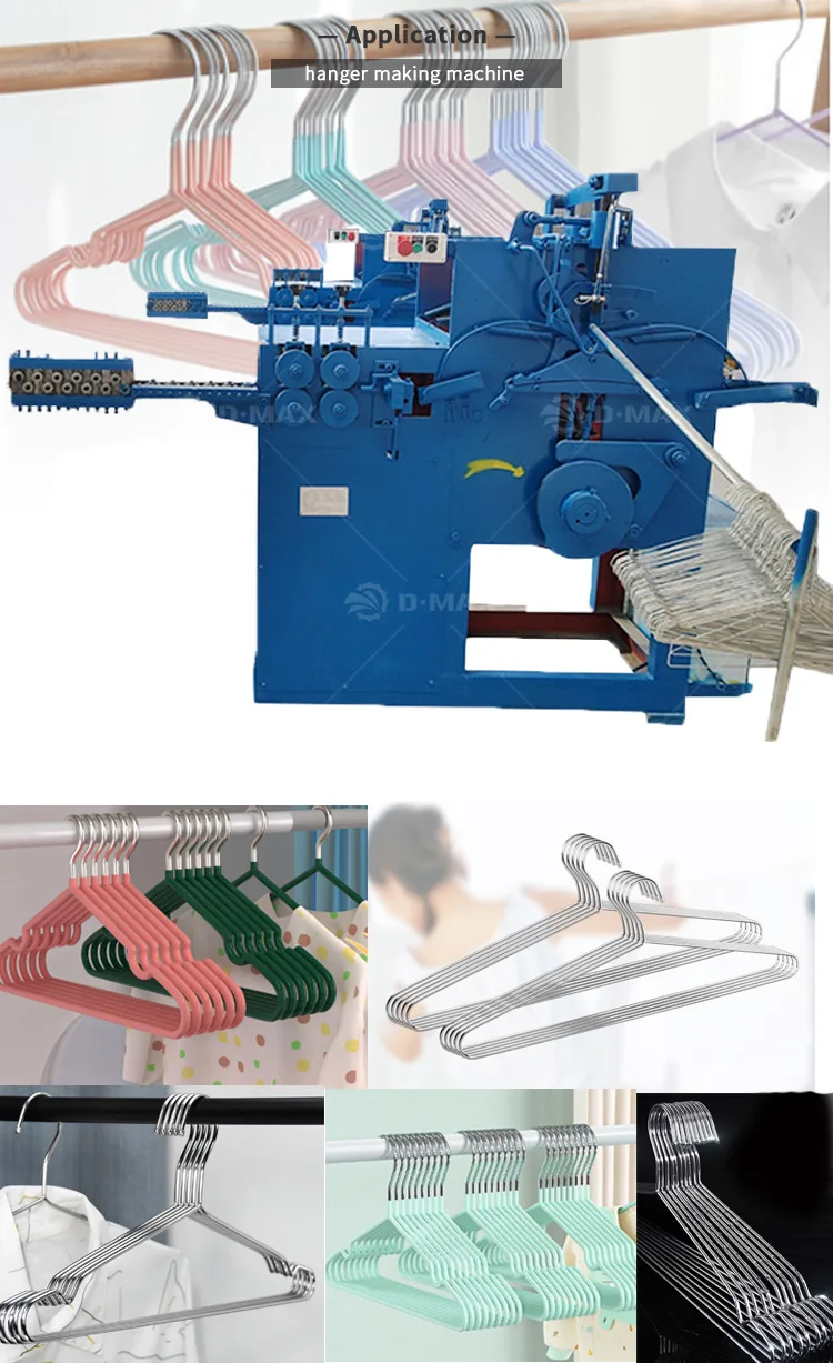Factory Garment Wire Coat Hanger Machine / Clothes Hanger Making ...