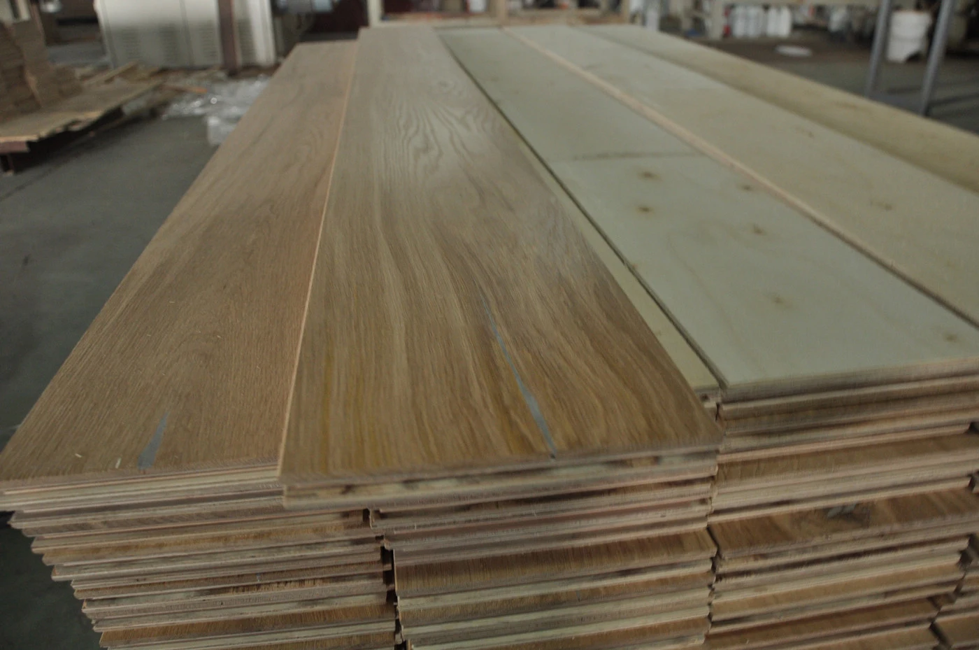 Customized Nature Color European Oak 14mm Thick Laminated Engineered ...