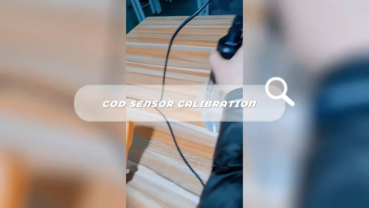 Chemical Oxygen Demand Rs485 Cod Sensor Industrial Self-cleaning Cod Probe Sensor Uv254 Cod ...