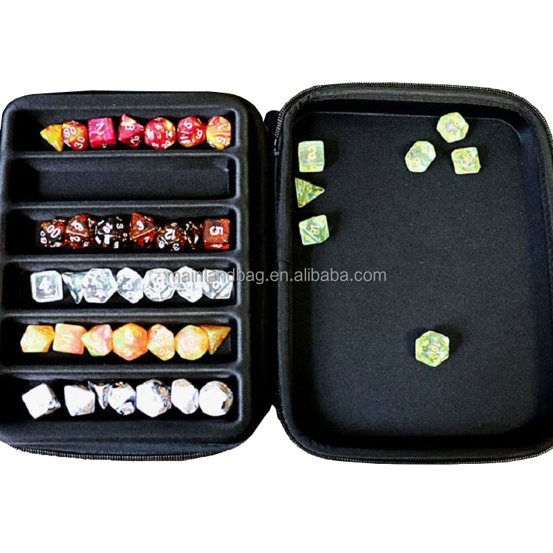 DND Dice Organizer Cases - Large Capacity & Customizable