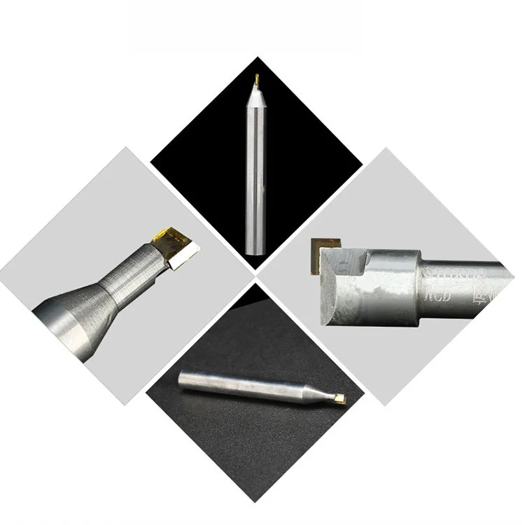 Qiye Single Crystal Diamond Milling Cutter for Copper Aluminum