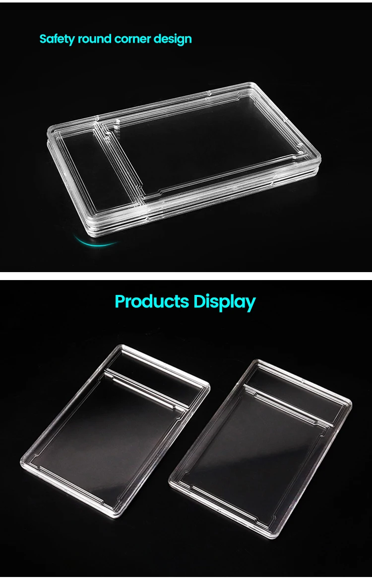 Clear Acrylic Psa Grading Card Slab Cases Graded Guard Psa Slab Bumper ...