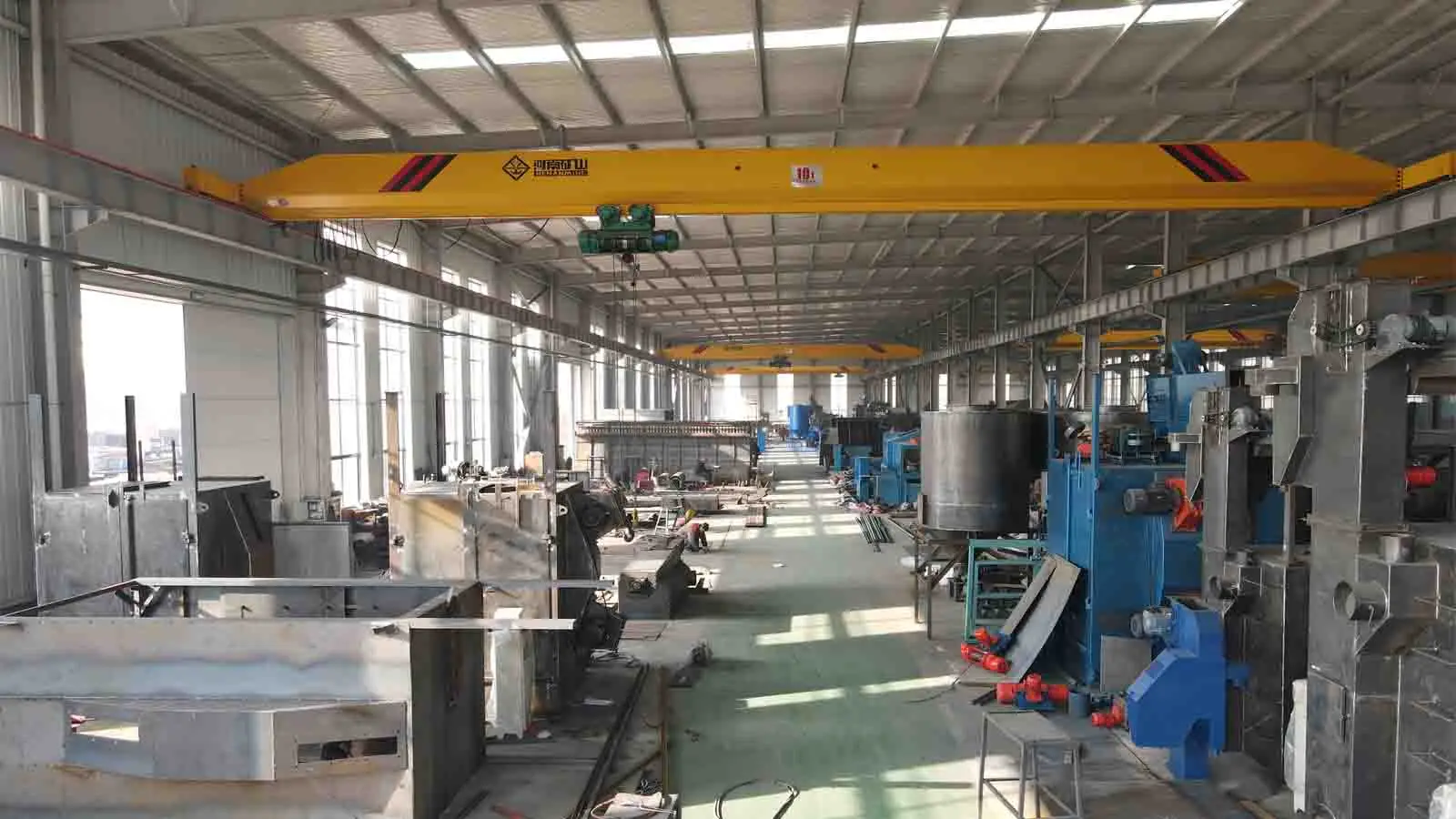 Q69 Continuous Pass through Roller Conveyor Type Shotblasting Machine