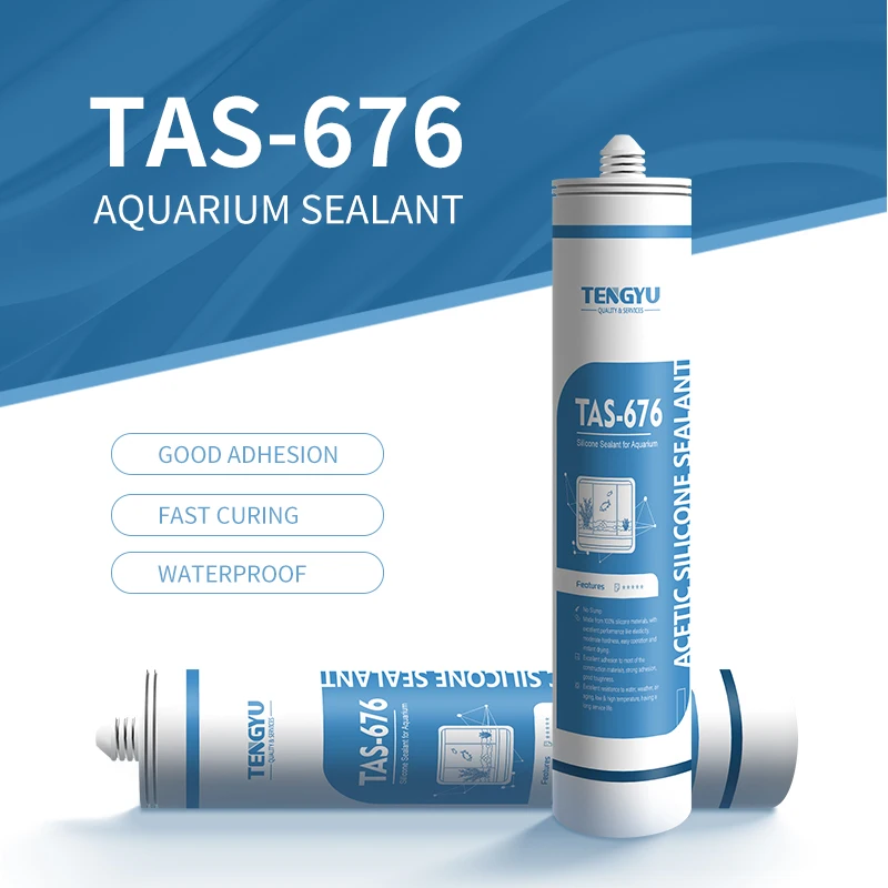 High Quality Acetic Silicone Sealant Weatherproof Clear Glass Glue for Aquarium Premium ...