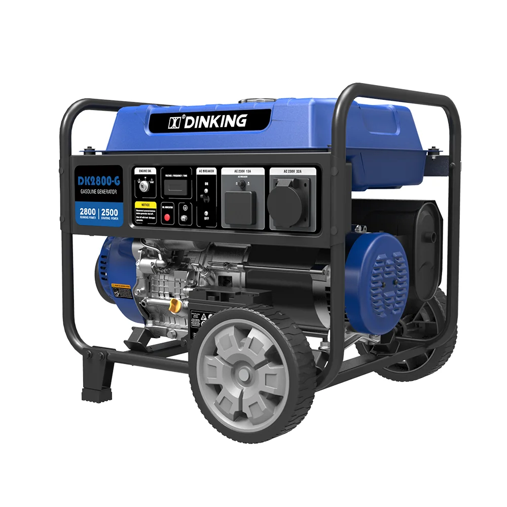 Dinking 2.8kw Open Frame Power Gasoline Generator High-efficiency ...