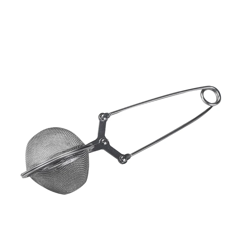 Hot Selling Mesh 4.5cm Ball Tea Stainer With Handle - Buy Stainless ...