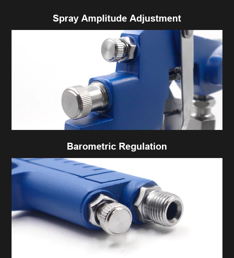 W-77S Nozzle 2mm 1000cc Spray Paint Gun for Industrial Use