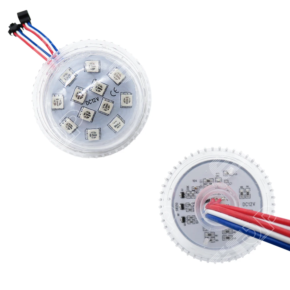 DC12V Addressable 45mm Led Pixel Module Light Amusement Park Led Lights ...