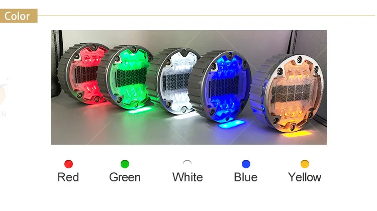 DPWH Approved 6 Leds Solar Cat Eye Road Marker Light G105