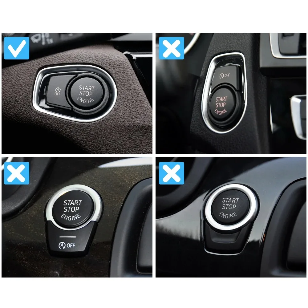 LHD RHD Car Engine Ignition Start Stop Switch OFF Button Replacement ...