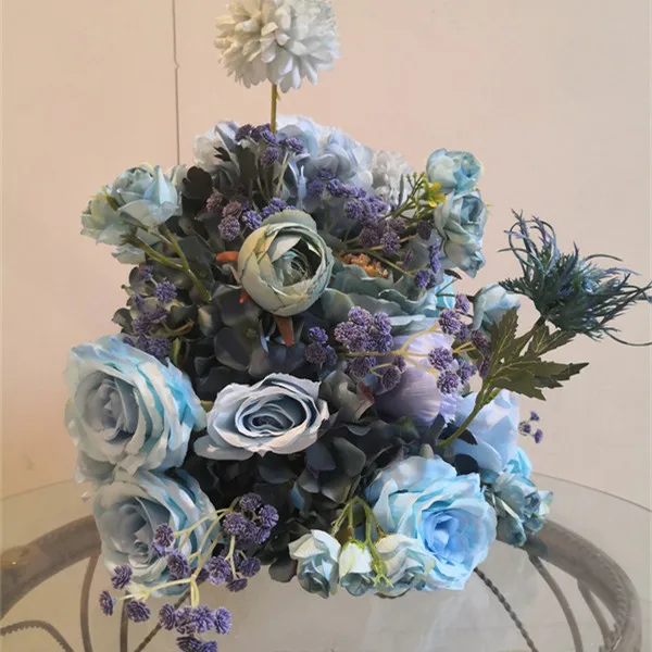 IFG 4ft White 3D Flower Row Runner Ball Flowers High Quality Carpet ...