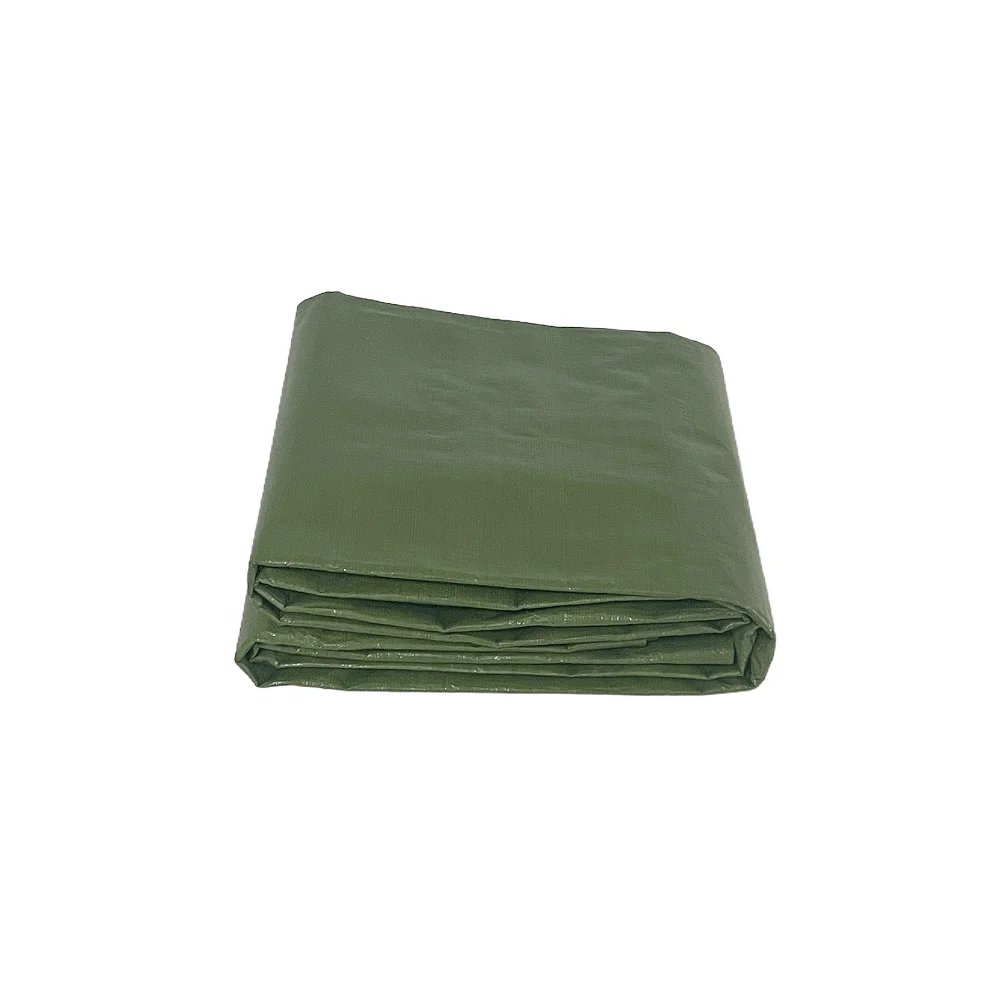 Durable Green Color Size 3x4 Bale Packing Truck Waterproof Pe Tarpaulin ...