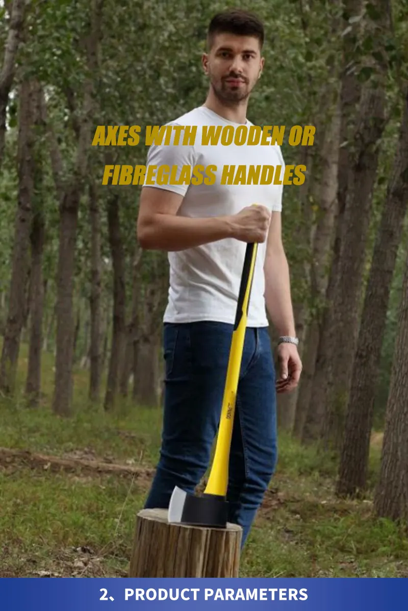 High Quality Pangu A601 Axe With Wooden Handle And Forged Carbon Steel ...