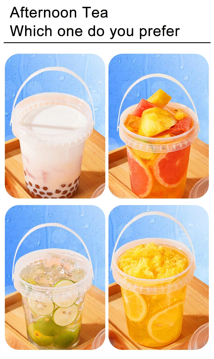 A Barrel of Fruit Tea Milk Tea Barrel 300ml Food Grade 5L PP Enzyme ...
