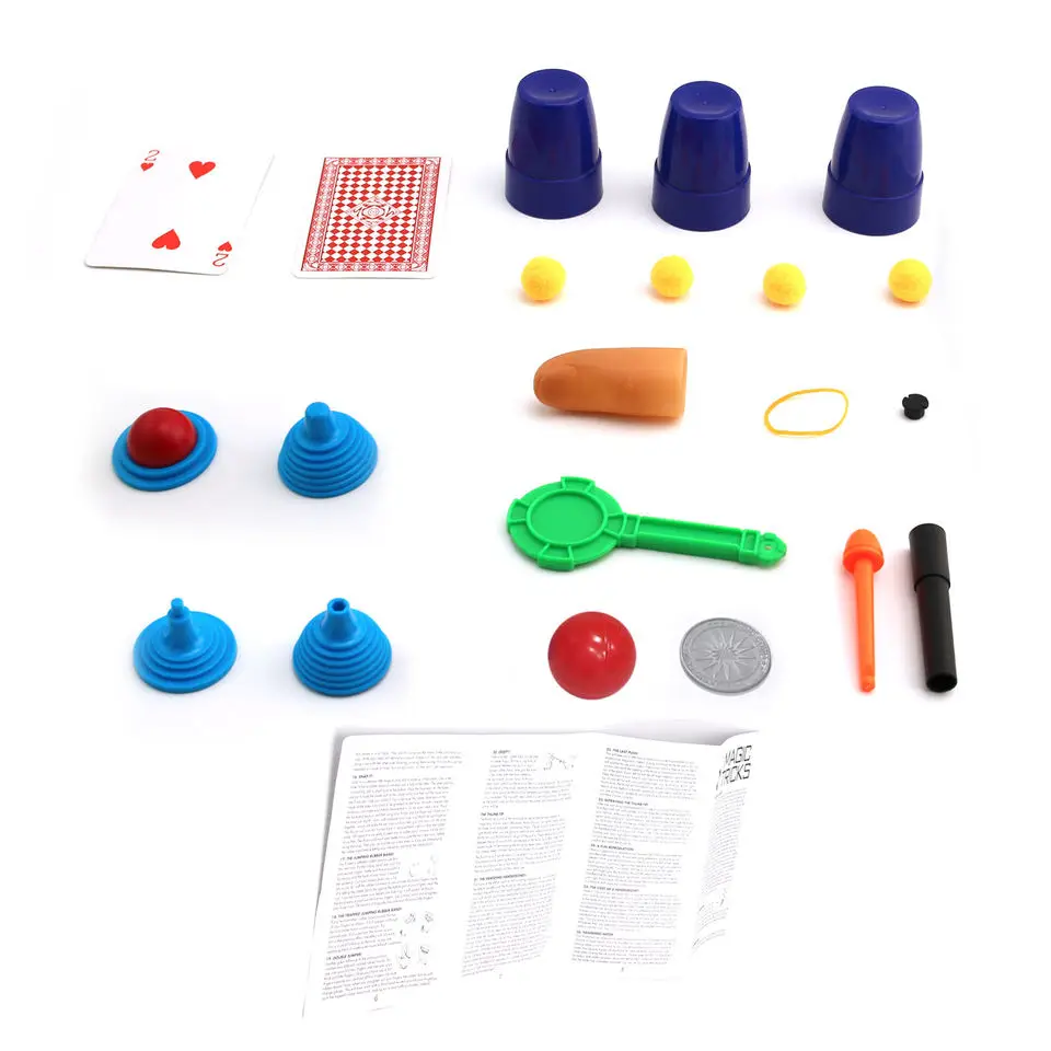 25 Types Tricks Magic Prop Kit - Easy Learning for Beginners