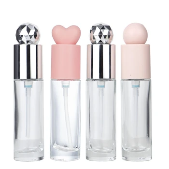 30ml Straight Round Liquid Foundation Bottle Bb Cream Bottle Press Pump ...
